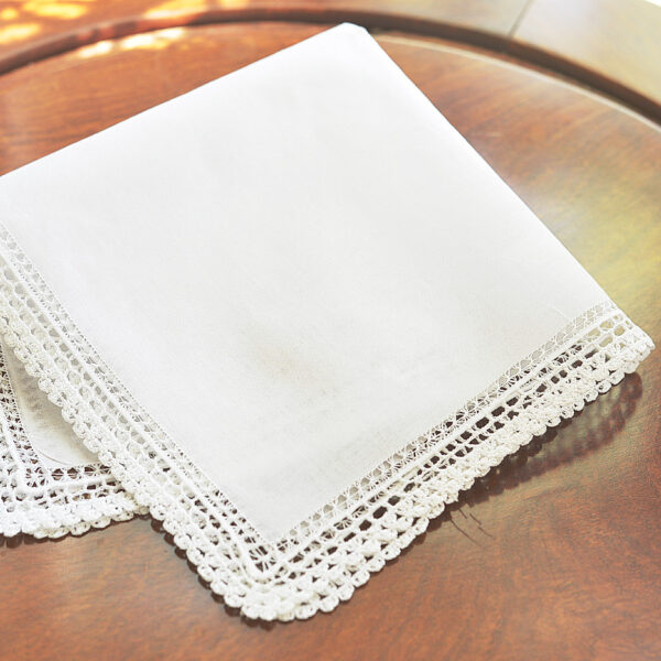 Lace Handkerchief – Monogrammable